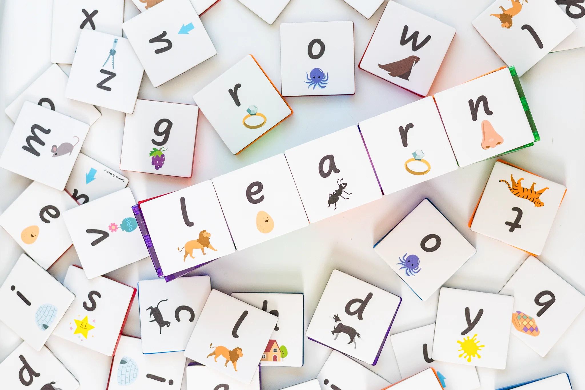 Magnetic Tile Topper - Lowercase Alphabet – Little Toy Tribe