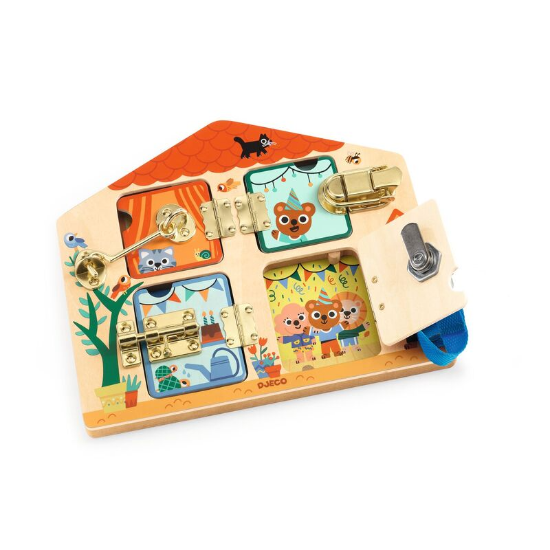 Cabanalock - Wooden Puzzle with Locks – Little Toy Tribe