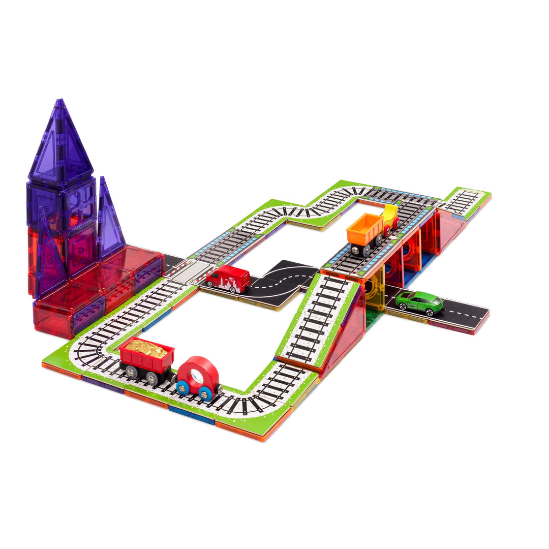Magnetic Tile Topper - Train Pack – Little Toy Tribe