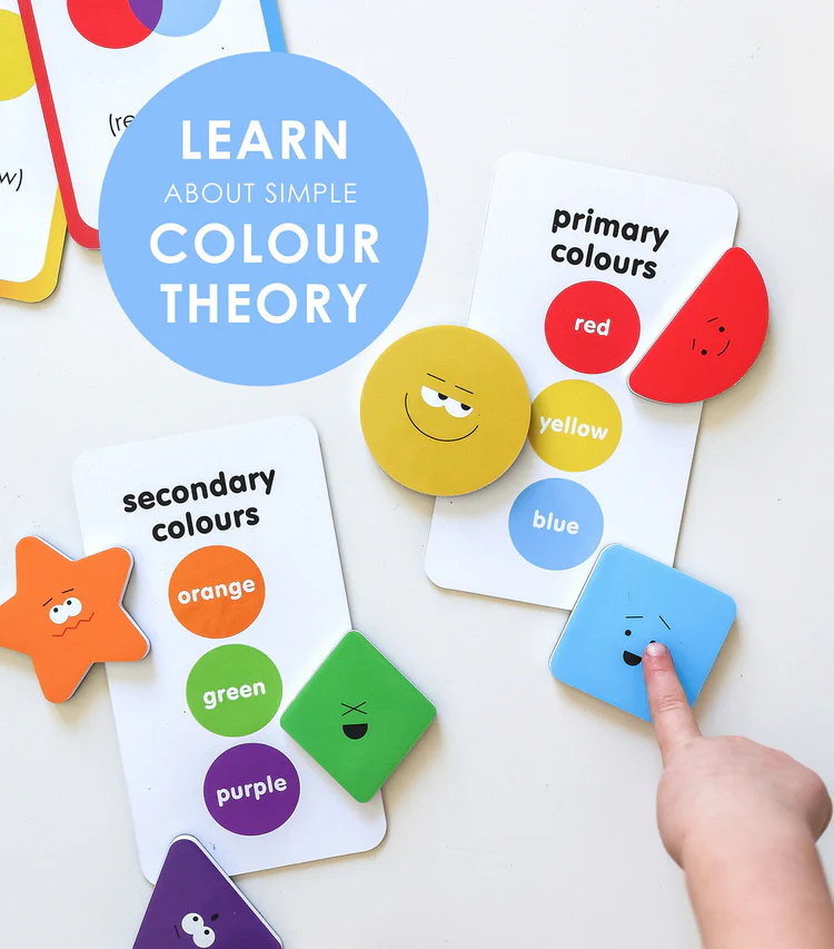 Flashcards & Magnetic Colours and Shapes – Little Toy Tribe