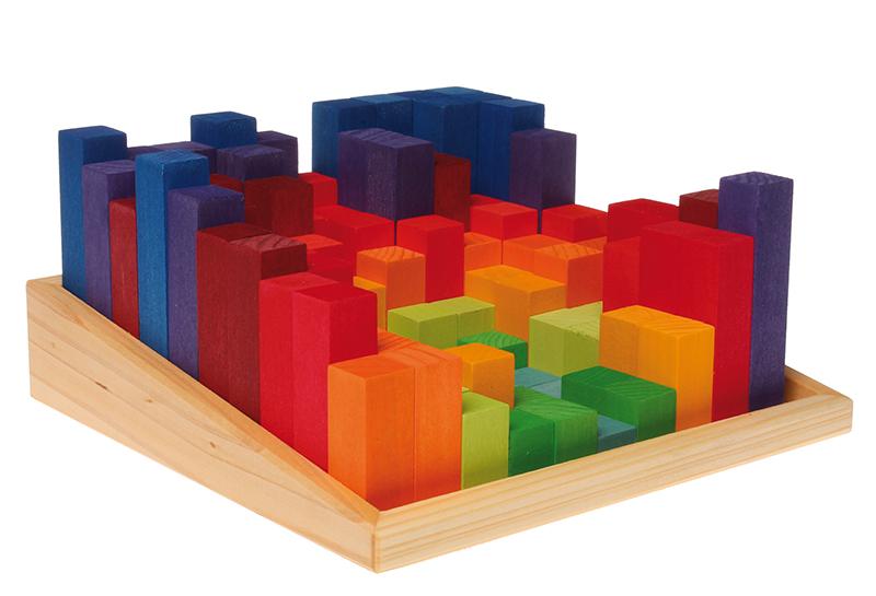 Grimm's Small Stepped Counting Blocks – Little Toy Tribe
