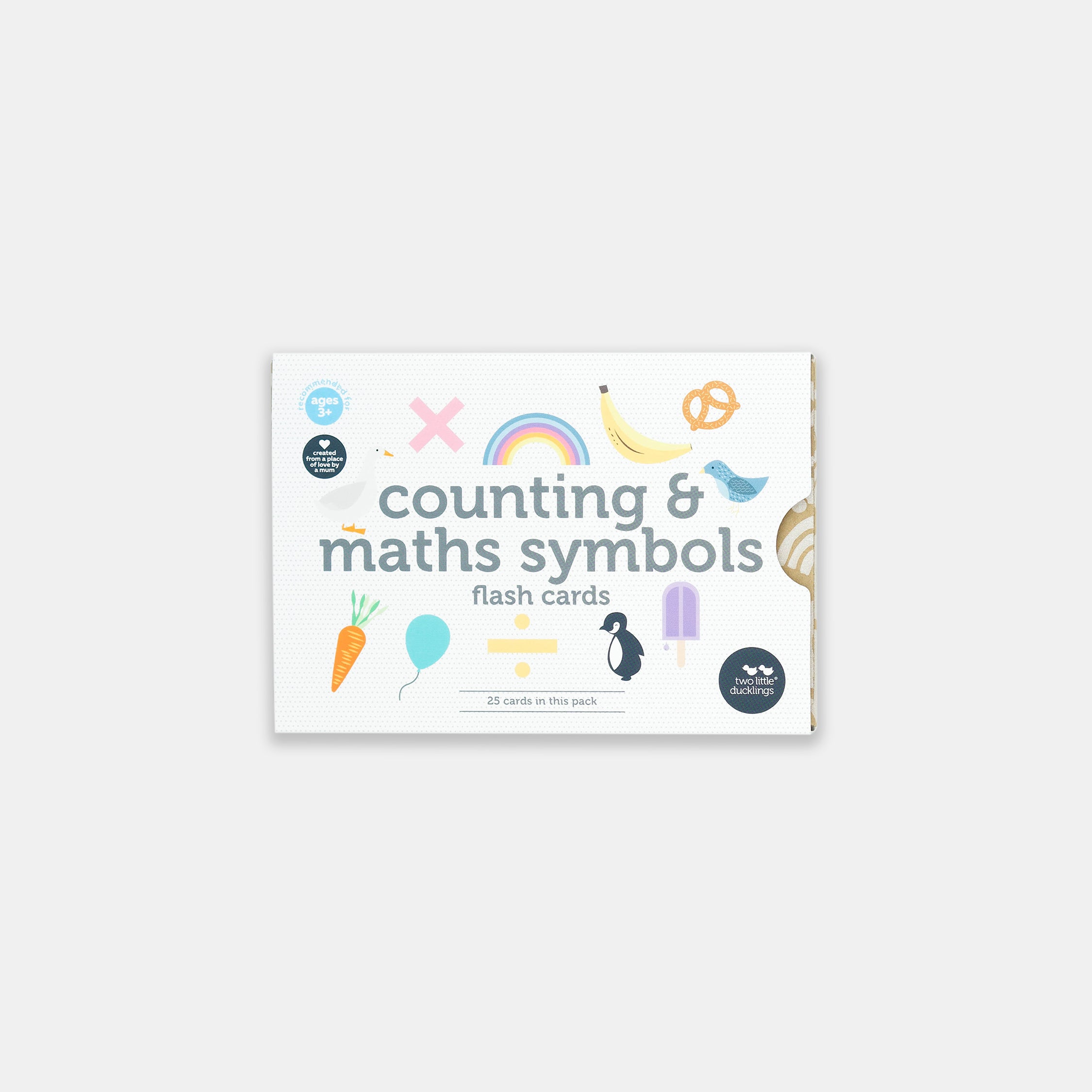 Counting and Maths Symbols Flash Cards – Little Toy Tribe