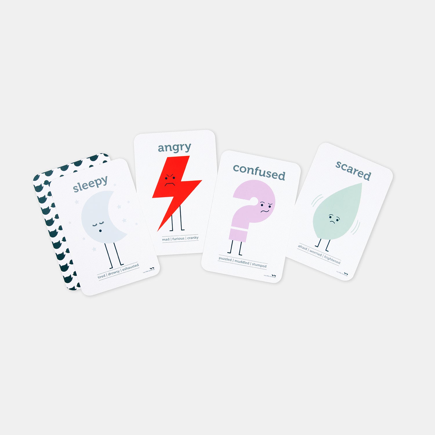 Feelings and Emotions Flash Cards – Little Toy Tribe