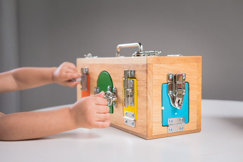 Original Lock Activity Box – Little Toy Tribe