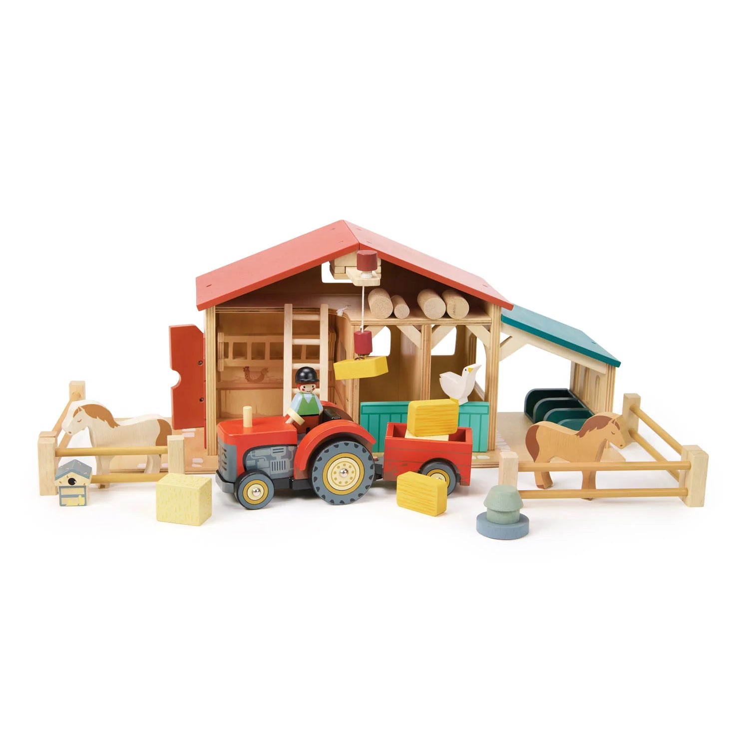 Farmyard Tractor – Little Toy Tribe