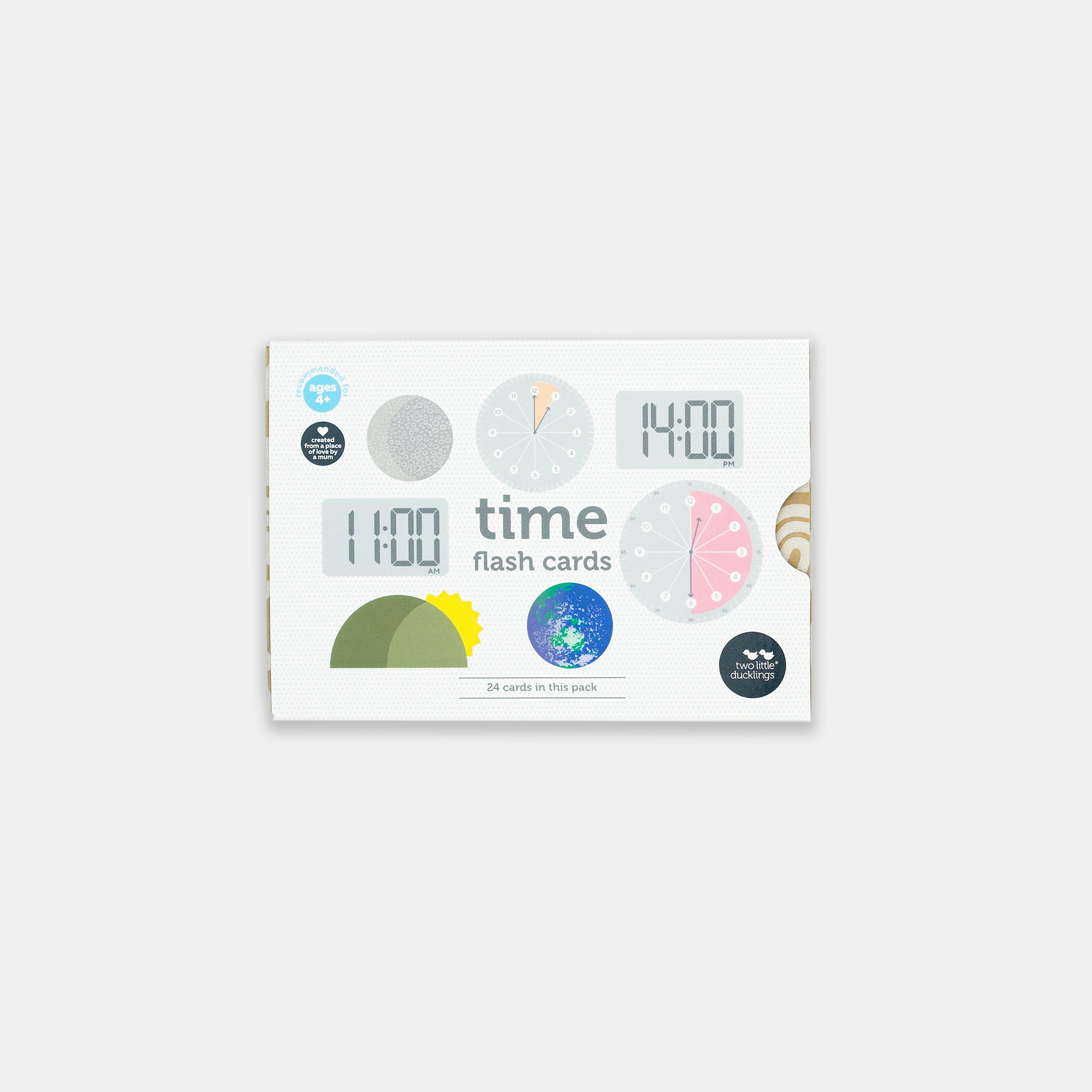 Time Flash Cards – Little Toy Tribe
