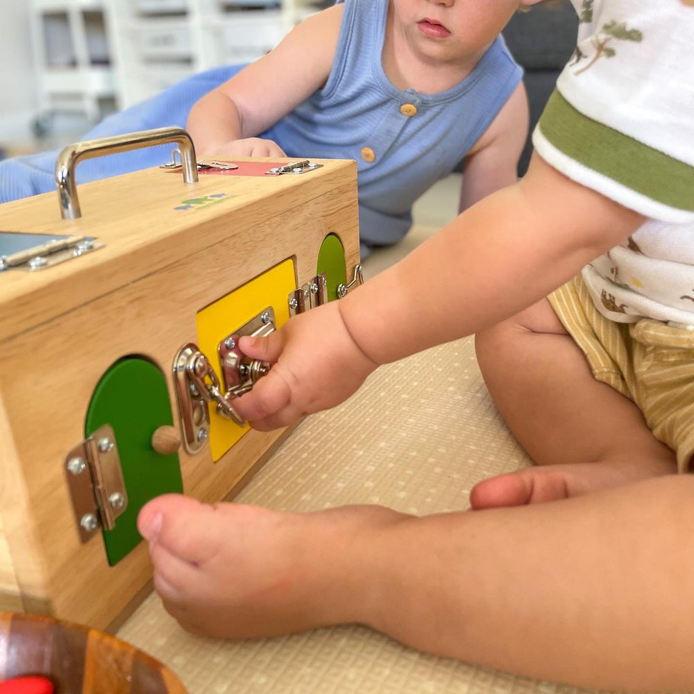 Original Lock Activity Box – Little Toy Tribe