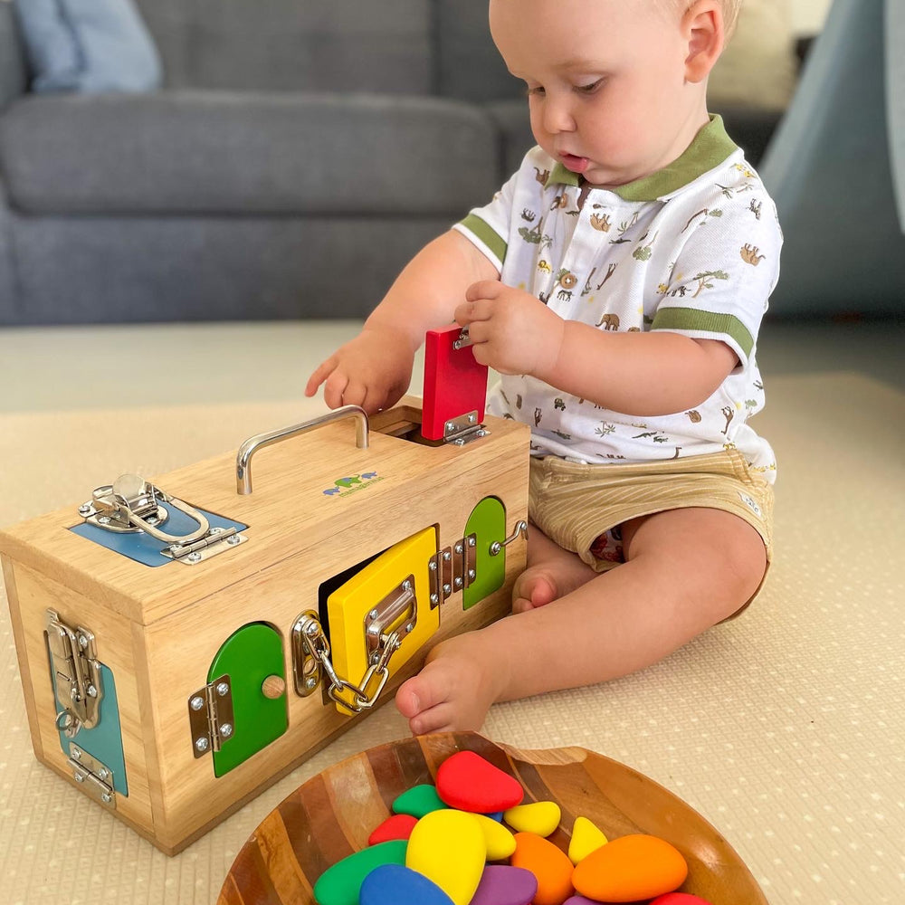 Original Lock Activity Box – Little Toy Tribe
