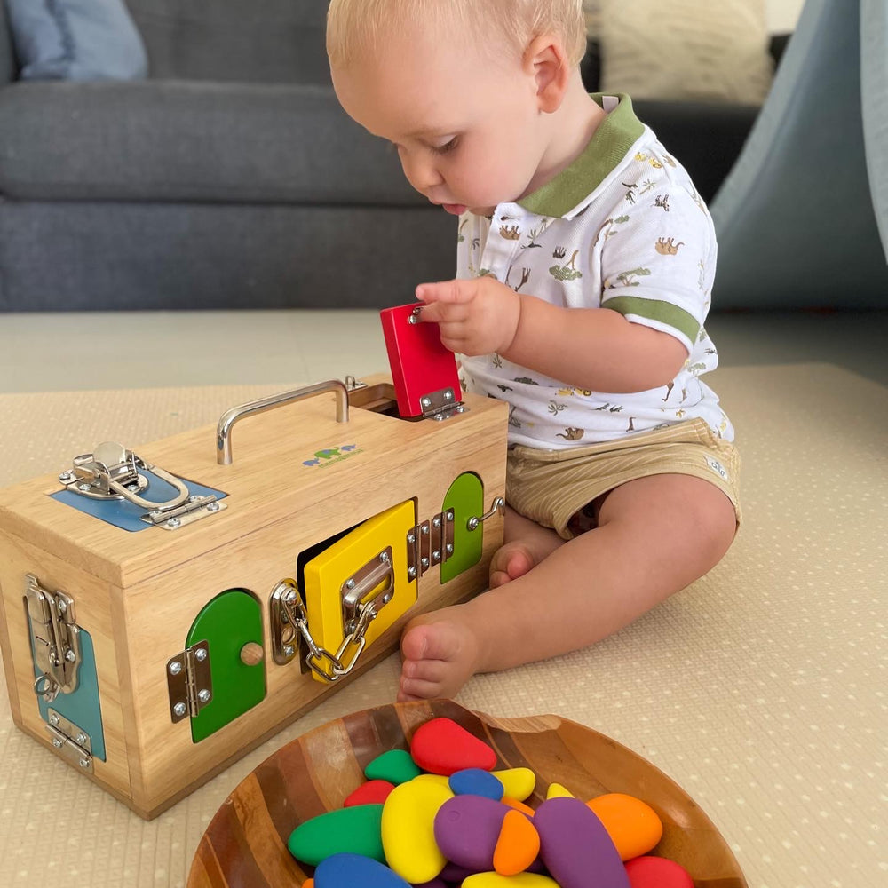 Original Lock Activity Box – Little Toy Tribe